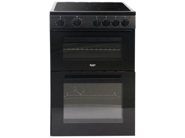 Bush Product Support for Bush 60cm Twin Cavity Electric Cooker - Black